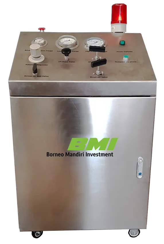 High Temperature Pressure Gas Test | Services | PT. Borneo Mandiri ...